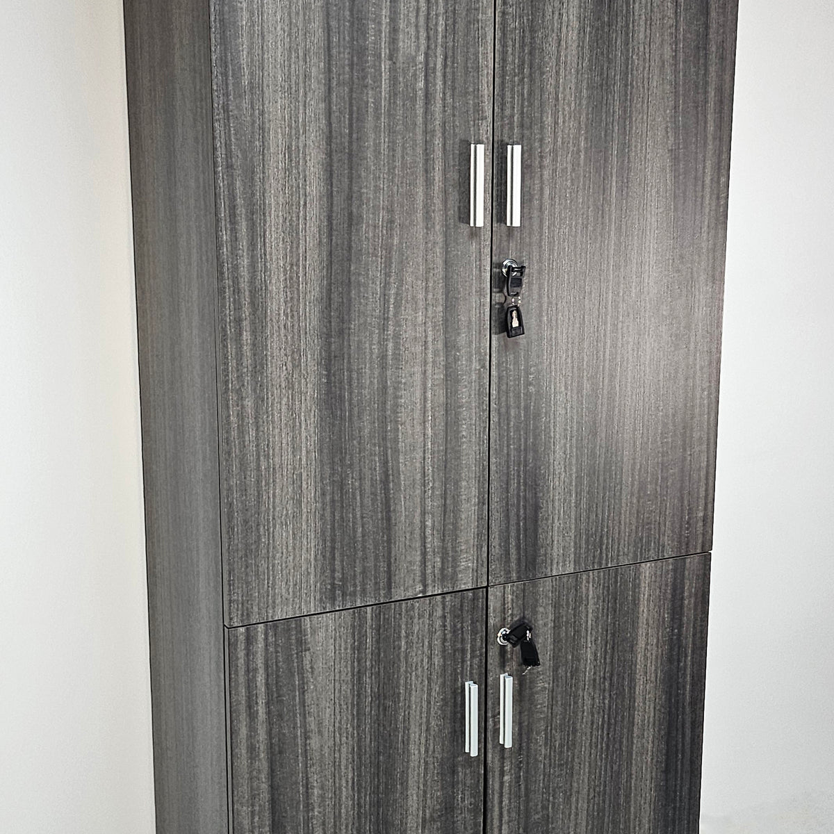 Modern Grey Oak Tall Four Door Storage Cupboard - CF-2000T – Order ...