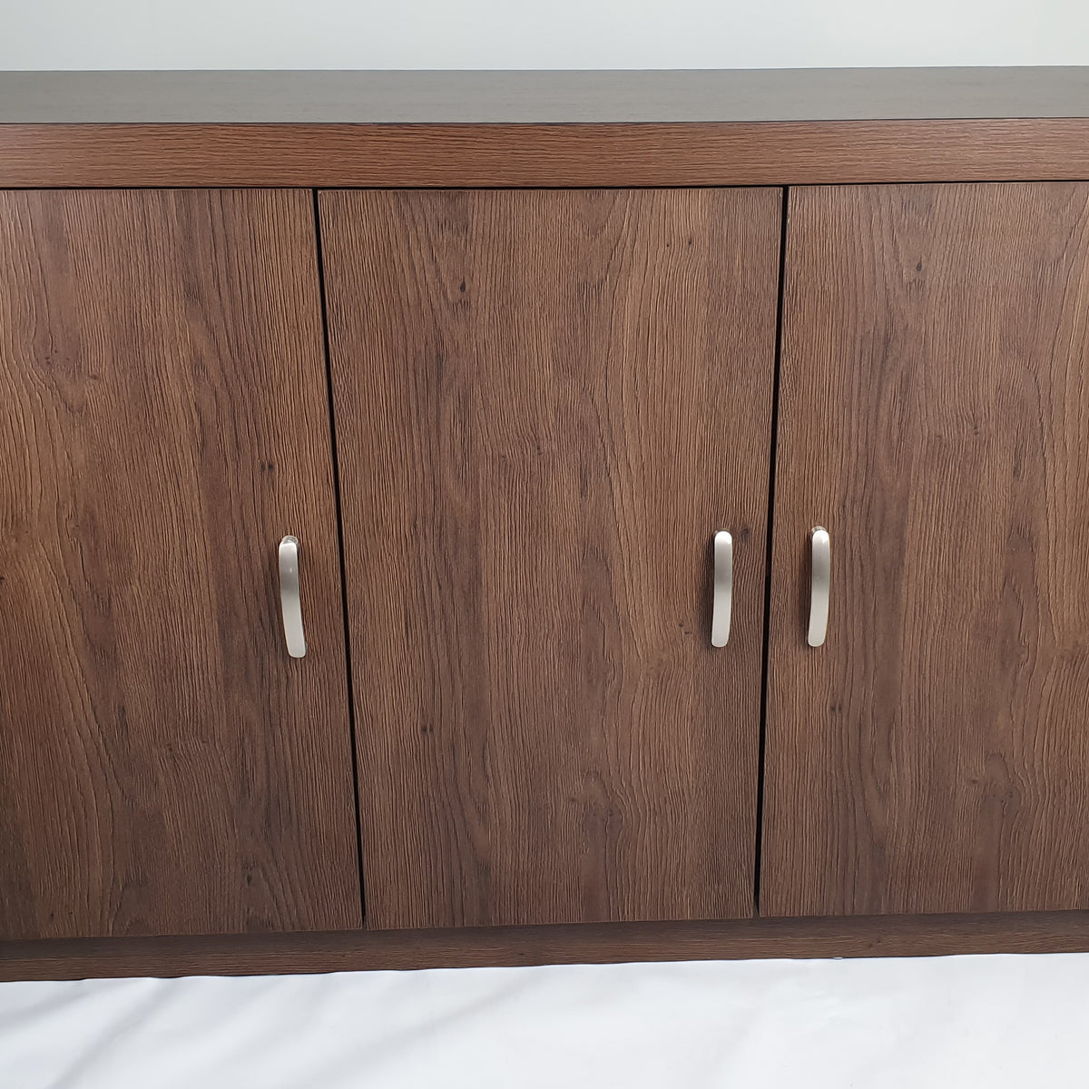 Quality Executive Three Door Office Cupboard Credenza in Walnut - BG-8 ...