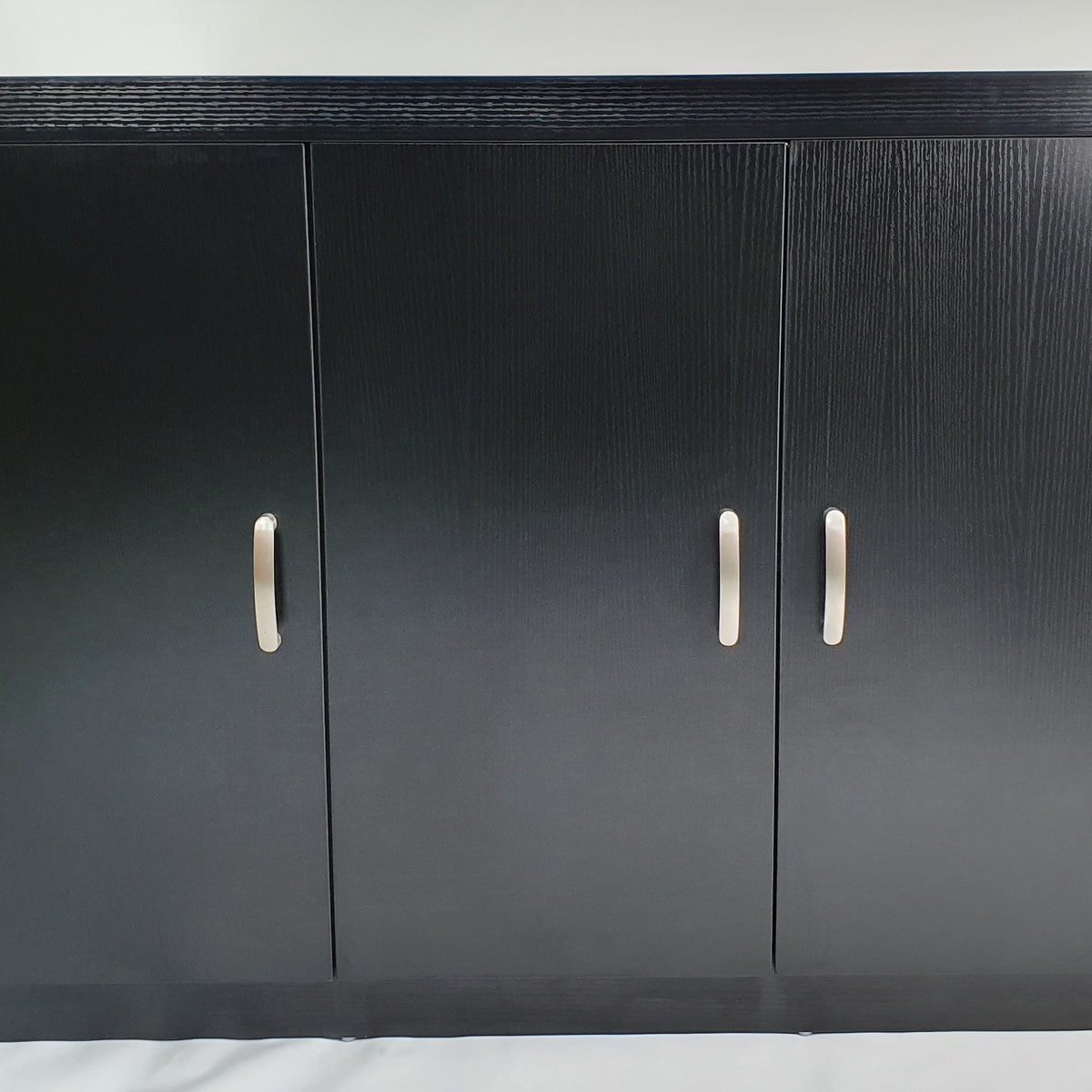 Quality Executive Three Door Office Cupboard Credenza in Black Ash - B ...